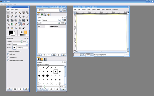 Gimp, GimpShop and GimpPhoto